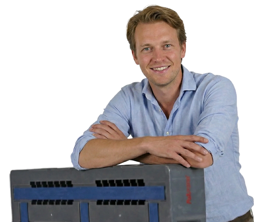 UN-zugelassene Palettenbox CB3 - 1200 × 1000 mm - UN-Code 4H2/Y - grün ...